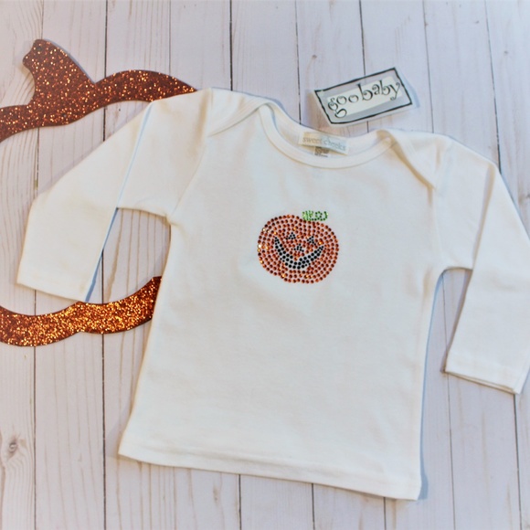 Sweet Cheeks | Shirts & Tops | Sweet Cheeks Swarovski Crystal Pumpkin ...